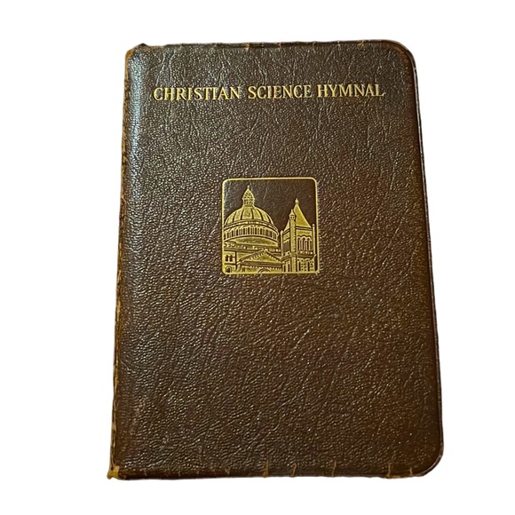 Bible | Other | Rare Christian Science Hymnal Soft Brown Leatherbound 932 Mary Baker Eddy | Poshmark